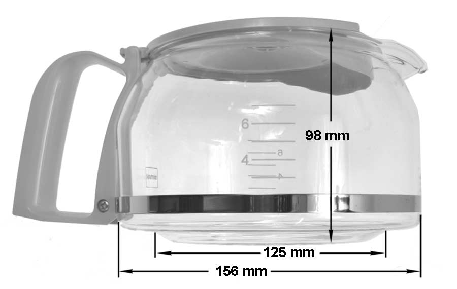 Κανάτα γαλλικού καφέ καφετιέρας SIEMENS original