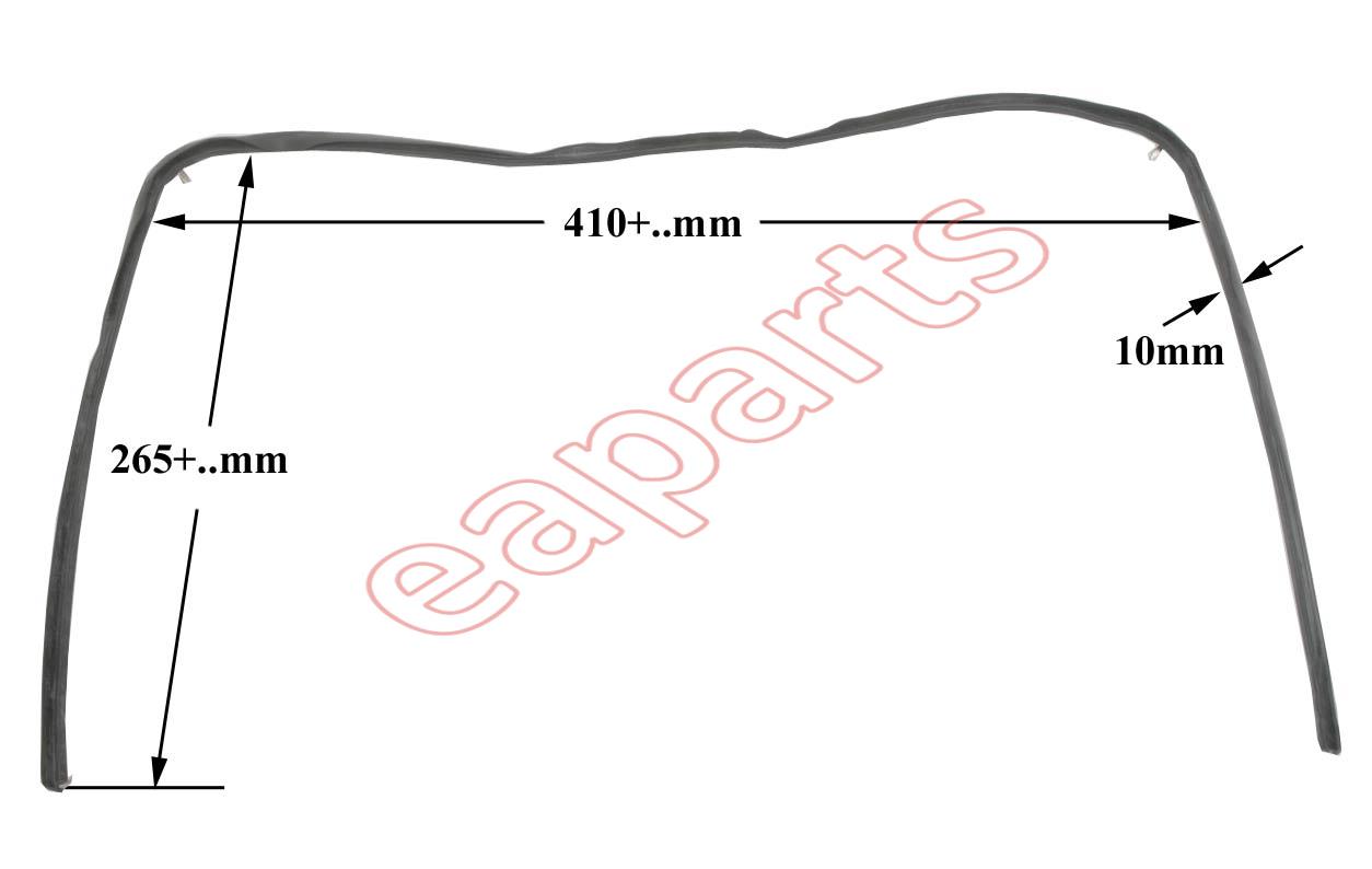 Λάστιχο φλάντζα στεγανοποίησης πόρτας κουζίνας PITSOS / SIEMENS / BOSCH