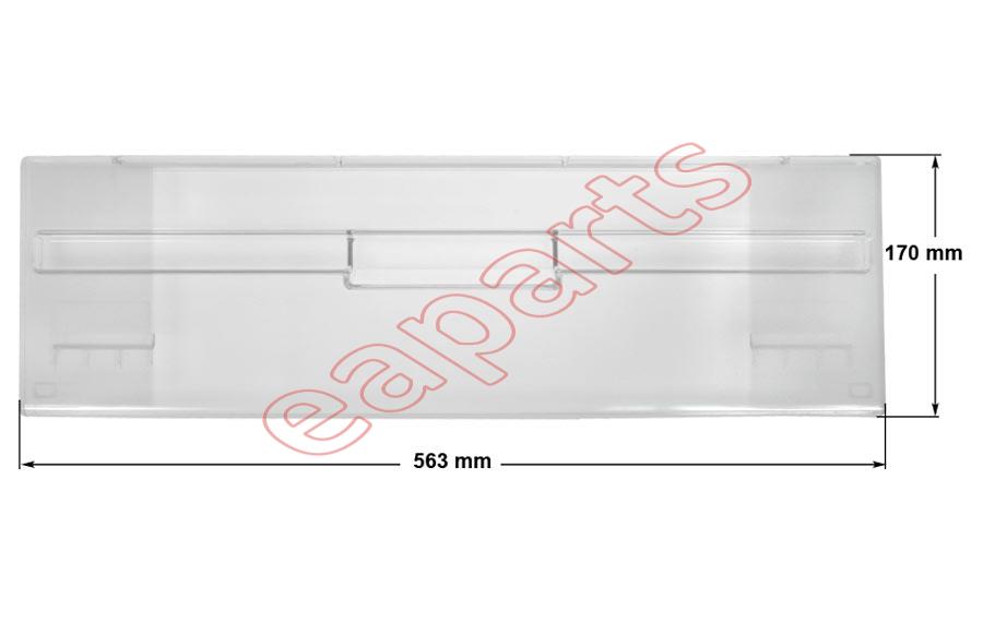 Μετώπη συρταριού καταψύκτη / ψυγειοκαταψύκτη PITSOS / SIEMENS / BOSCH ...