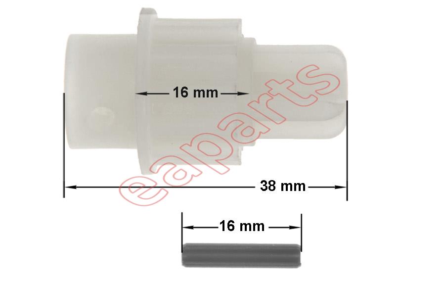 Κόμπλερ πλαστικός σύνδεσμος μετάδοσης κίνησης στο μοτέρ, μίξερ KENWOOD ...