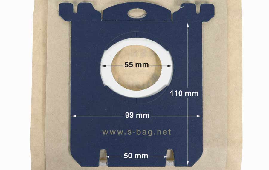 Σακούλα χάρτινη, σετ 5 τεμαχίων σκούπας S.BAG, AEG / ELECTROLUX ...