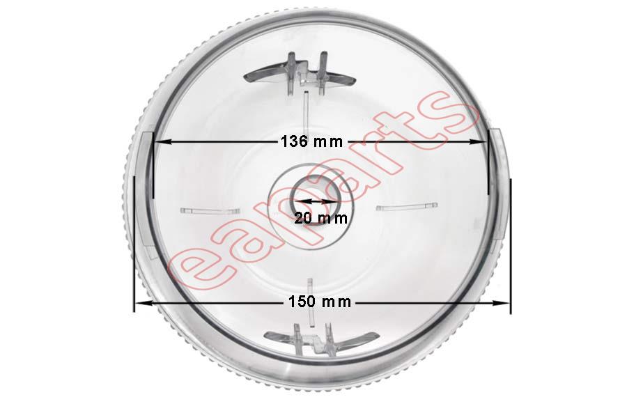 Κάδος μπωλ σκέτο μίξερ RONIC SFR200 original