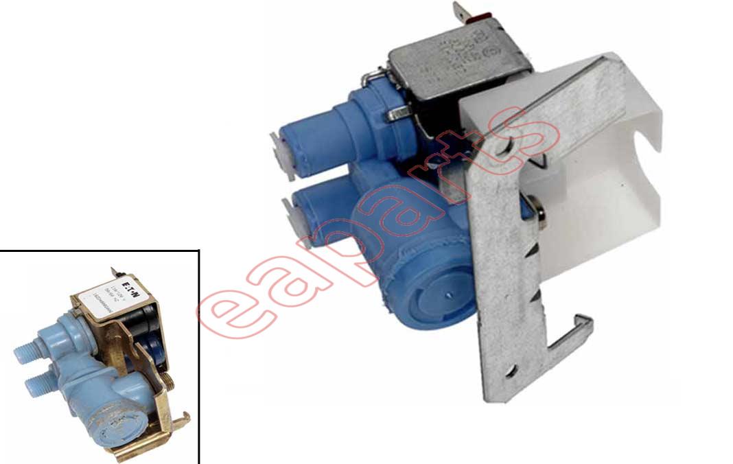 Βαλβίδα διπλή 110volt νερού ψυγείου GENERAL ELECTRIC ... original