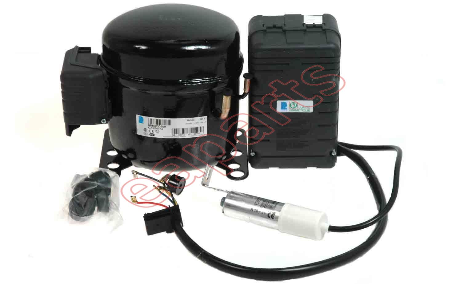 Συμπιεστής ψυκτικού κυκλώματος LUNITE CAE2424Z 220volt CAE2425Z 1 / 2HP ...