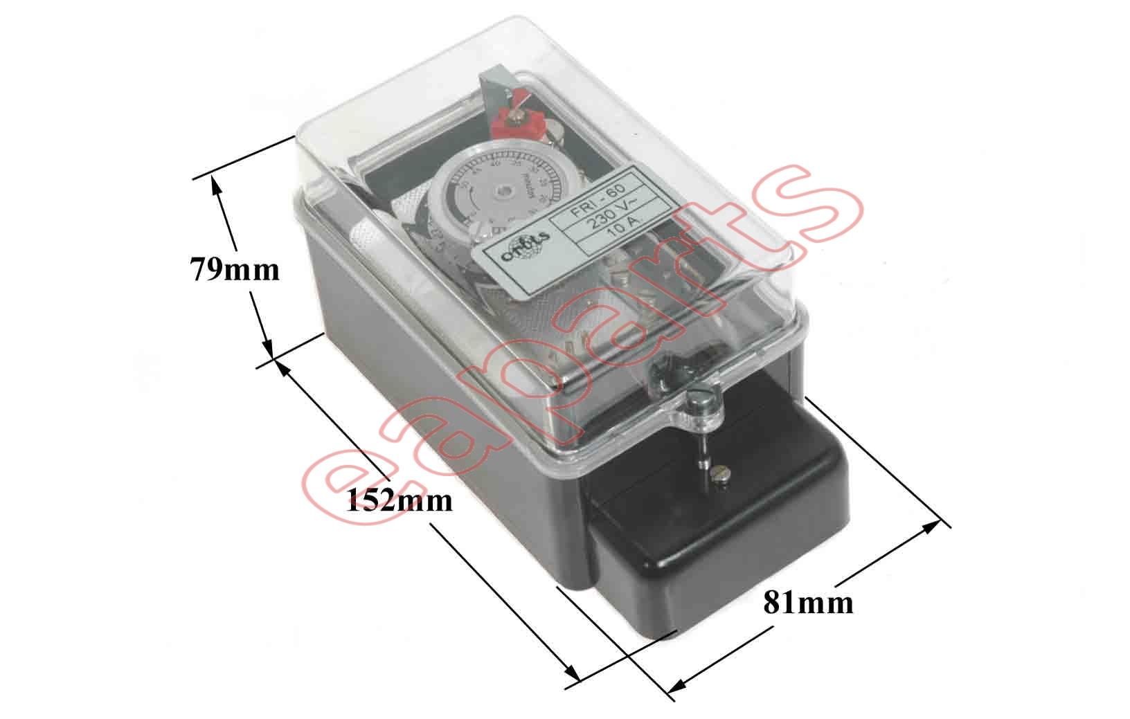 Χρονοδιακόπτης απόψυξης ORBIS, FRI-60 220volt επαγγελματικού ψυγείου ...