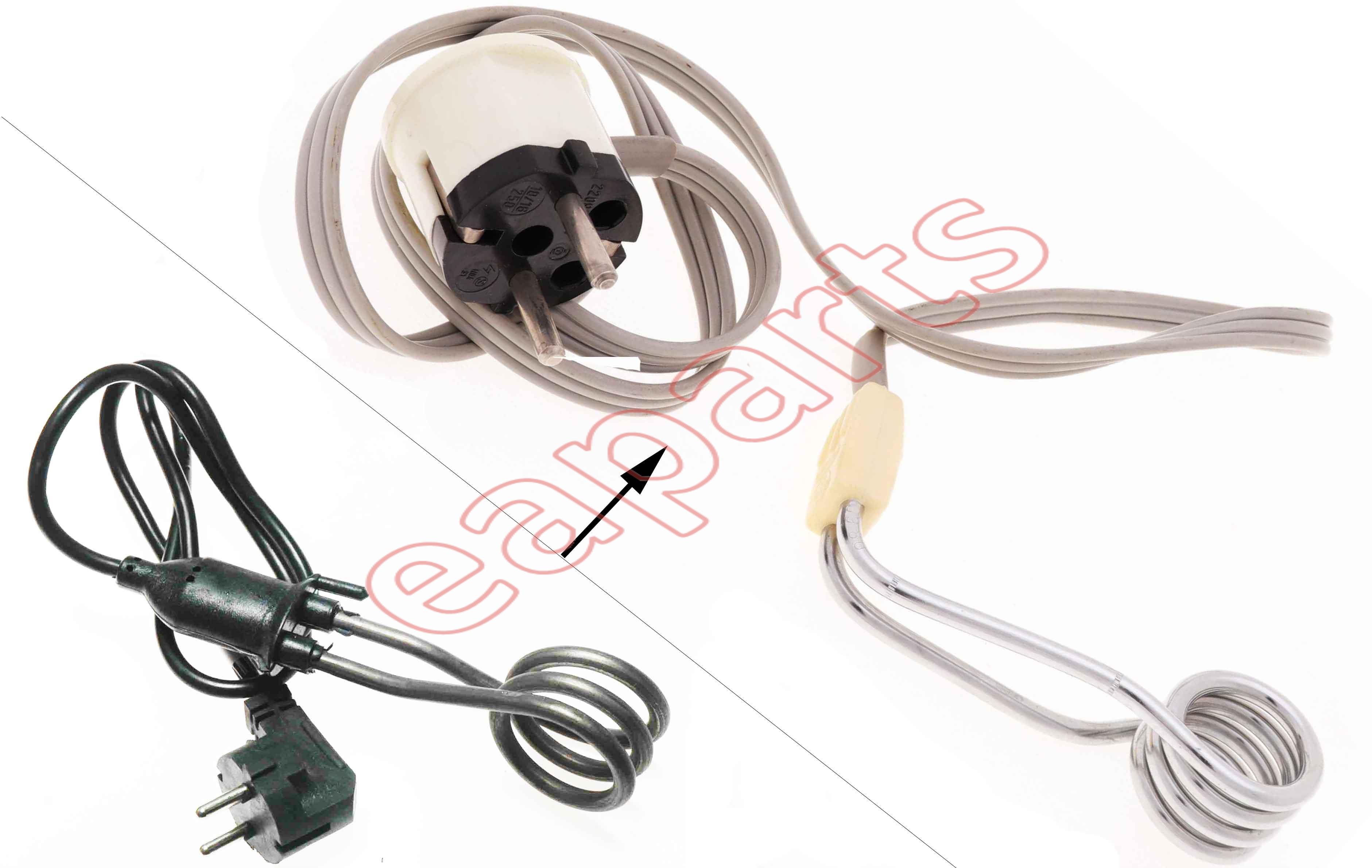 Αντίσταση 220volt - 300watt βραστήρα χειρός