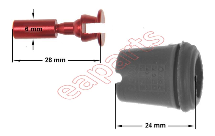Βαλβίδα ασφαλείας λάστιχο+ωστήριο χύτρας ταχύτητος SEB SENSOR original