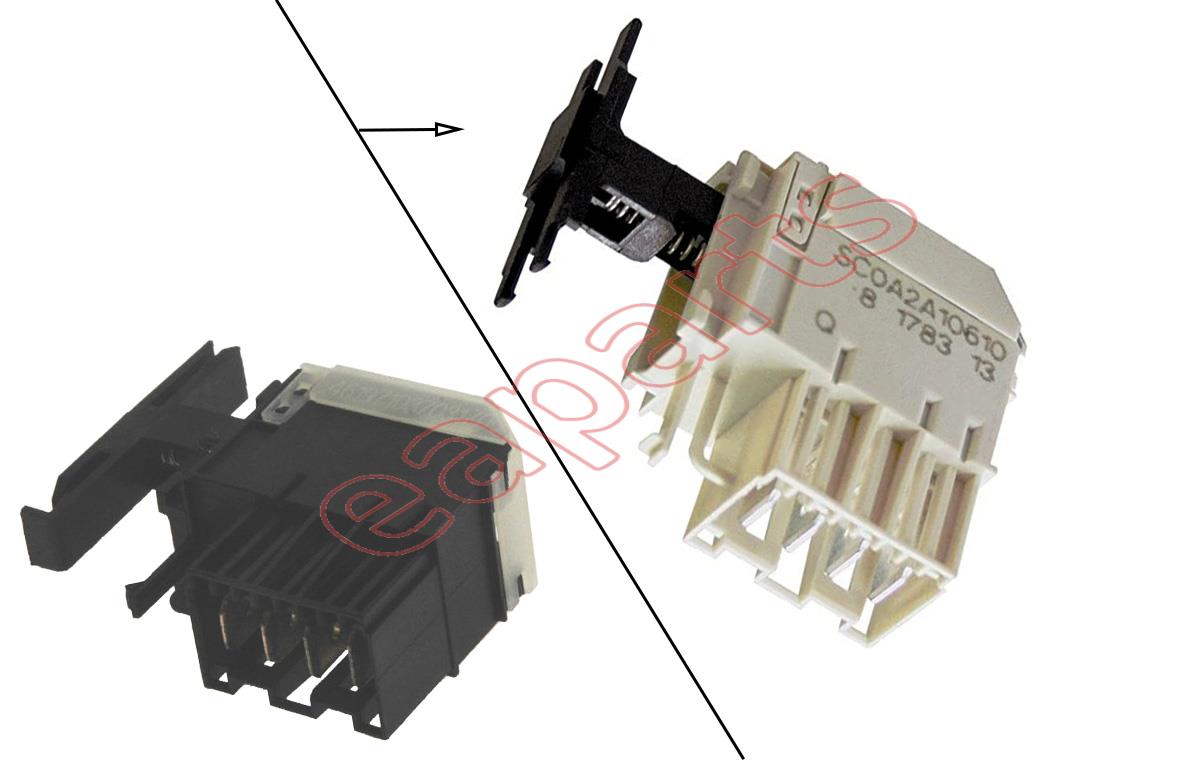 Διακόπτης πατητός με μανδάλωση 4 επαφών πλυντηρίου ρούχων / πιάτων ...