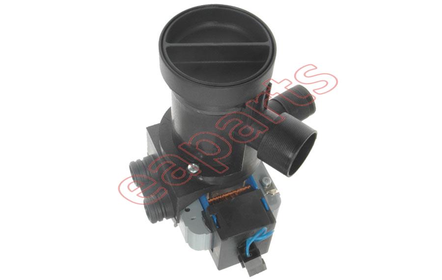 Αντλία αποχέτευσης πλυντηρίου ρούxων AEG με 2 στηρίγματα