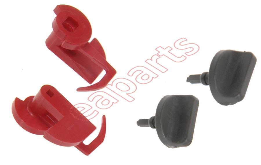 Στηρίγματα σετ 2 τεμαχίων φίλτρου απορροφητήρα NEFF / SIEMENS / BOSCH ...