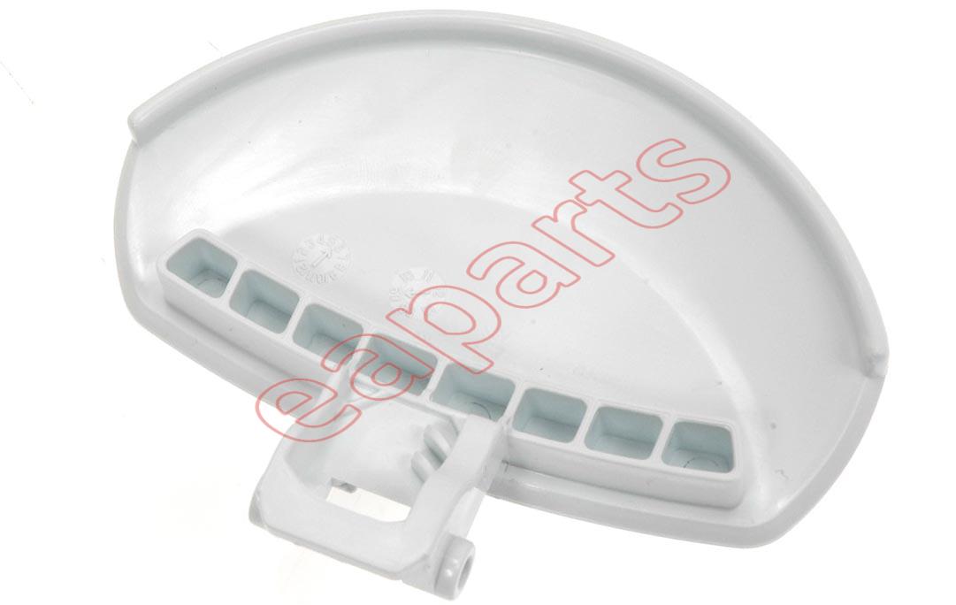 Λαβή κλείστρου πόρτας λευκό χρώμα πλυντηρίου ρούχων ZANUSSI