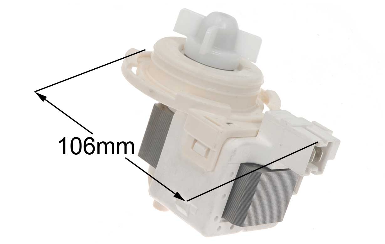 Αντλία μαγνητική σκέτη 220volt αποχέτευσης πλυντηρίου ρούχων / πιάτων MIELE