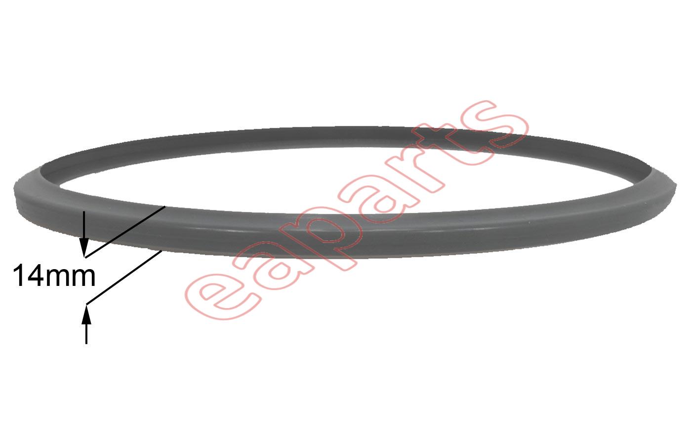 Λάστιχο καπακιού χύτρας ταχύτητος 4,6,8,10,13 λίτρων SITRAM SPEEDO original