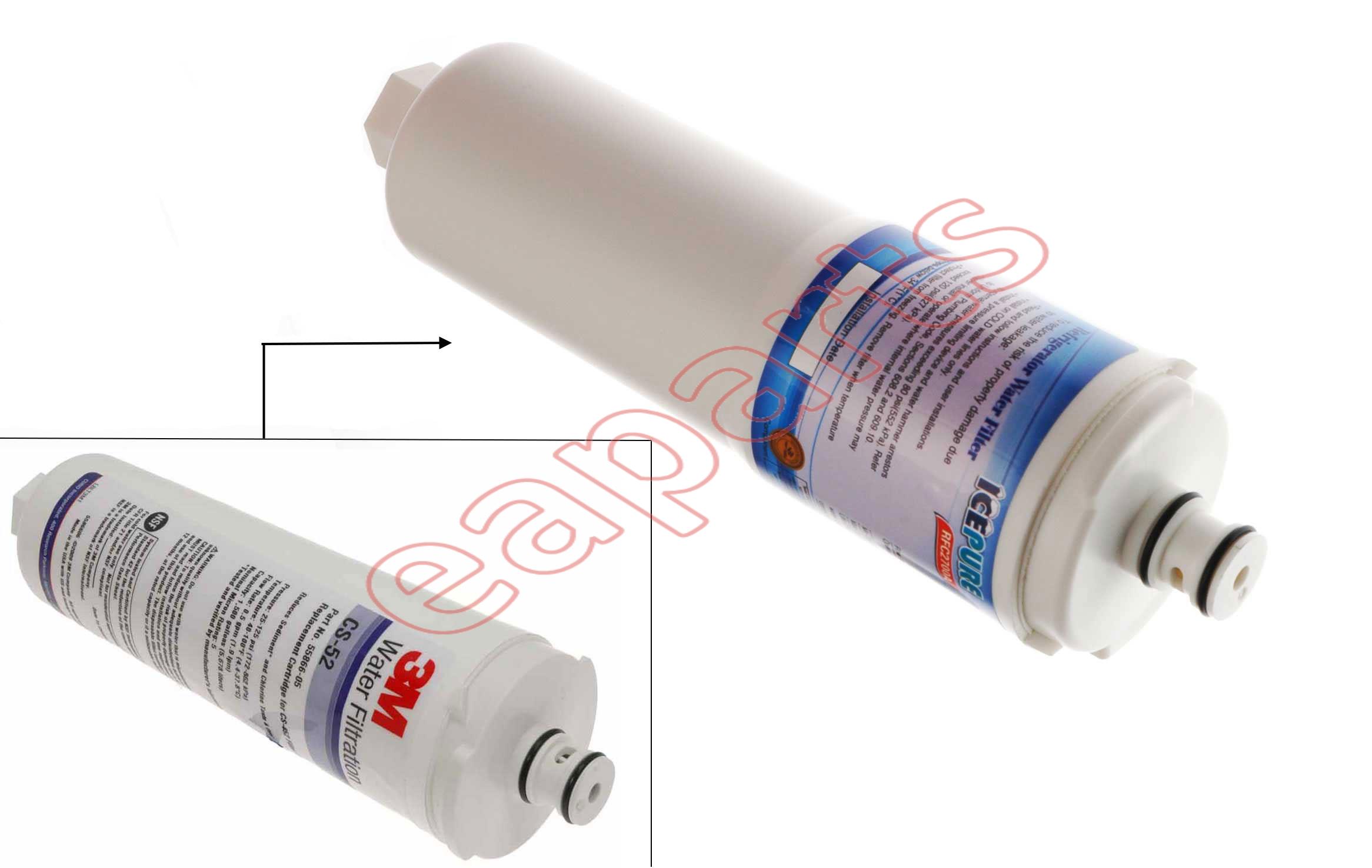 Φίλτρο νερού ψυγείου SIEMENS / BOSCH / NEFF ...