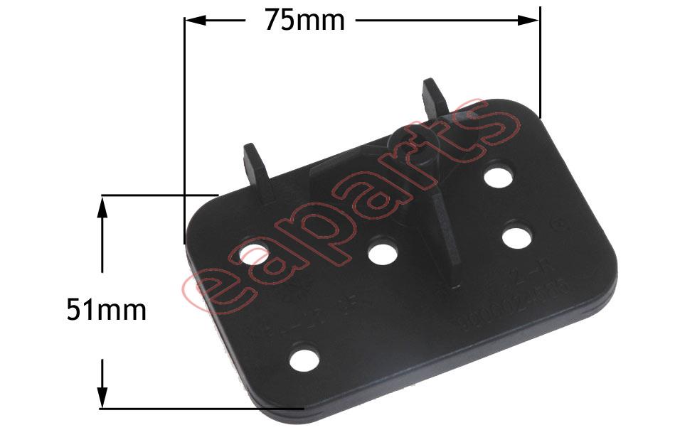 Στήριγμα χειρολαβής αριστερό πόρτας κουζίνας PITSOS / SIEMENS / BOSCH ...