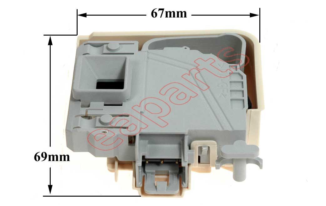 Ηλεκτρομάνταλο πόρτας πλυντηρίου ρούχων SIEMENS / BOSCH ...