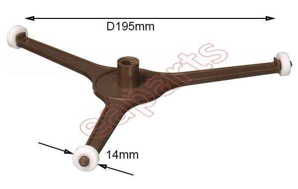 Στήριγμα, κόμπλερ μετάδοσης κίνησης δίσκου φούρνου μικροκυμάτων L.G ...