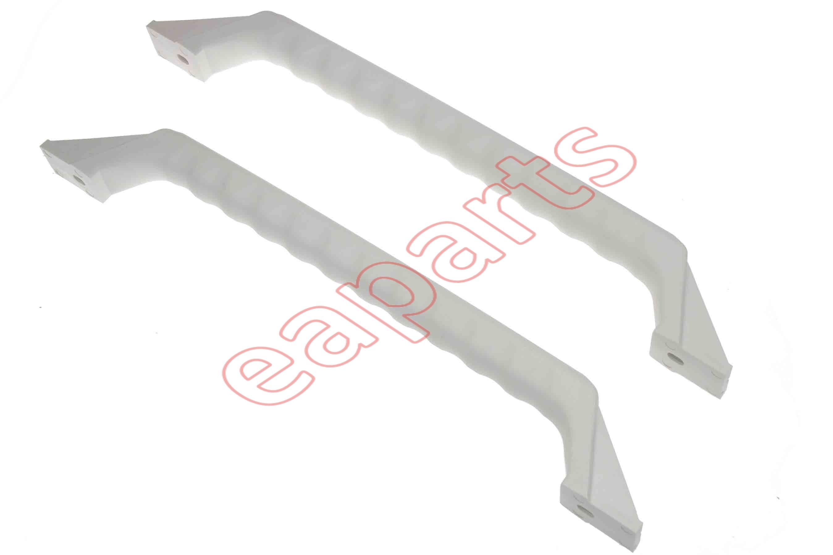 Χειρολαβές σετ 2 τεμαχίων λευκές ψυγείου GENERAL ELECTRIC original