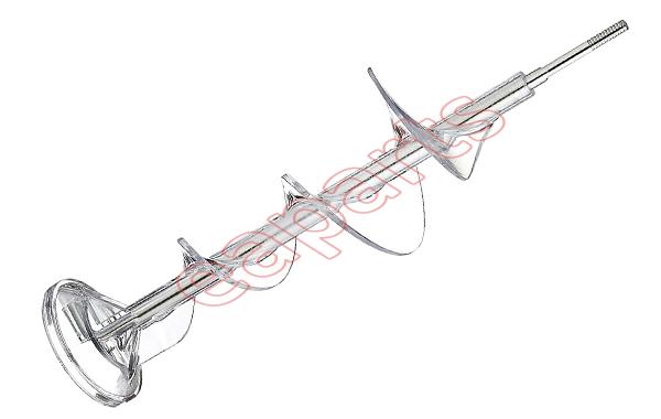 Κοχλίας παγομηχανής 36cm ψυγείου GENERAL ELECTRIC original ...