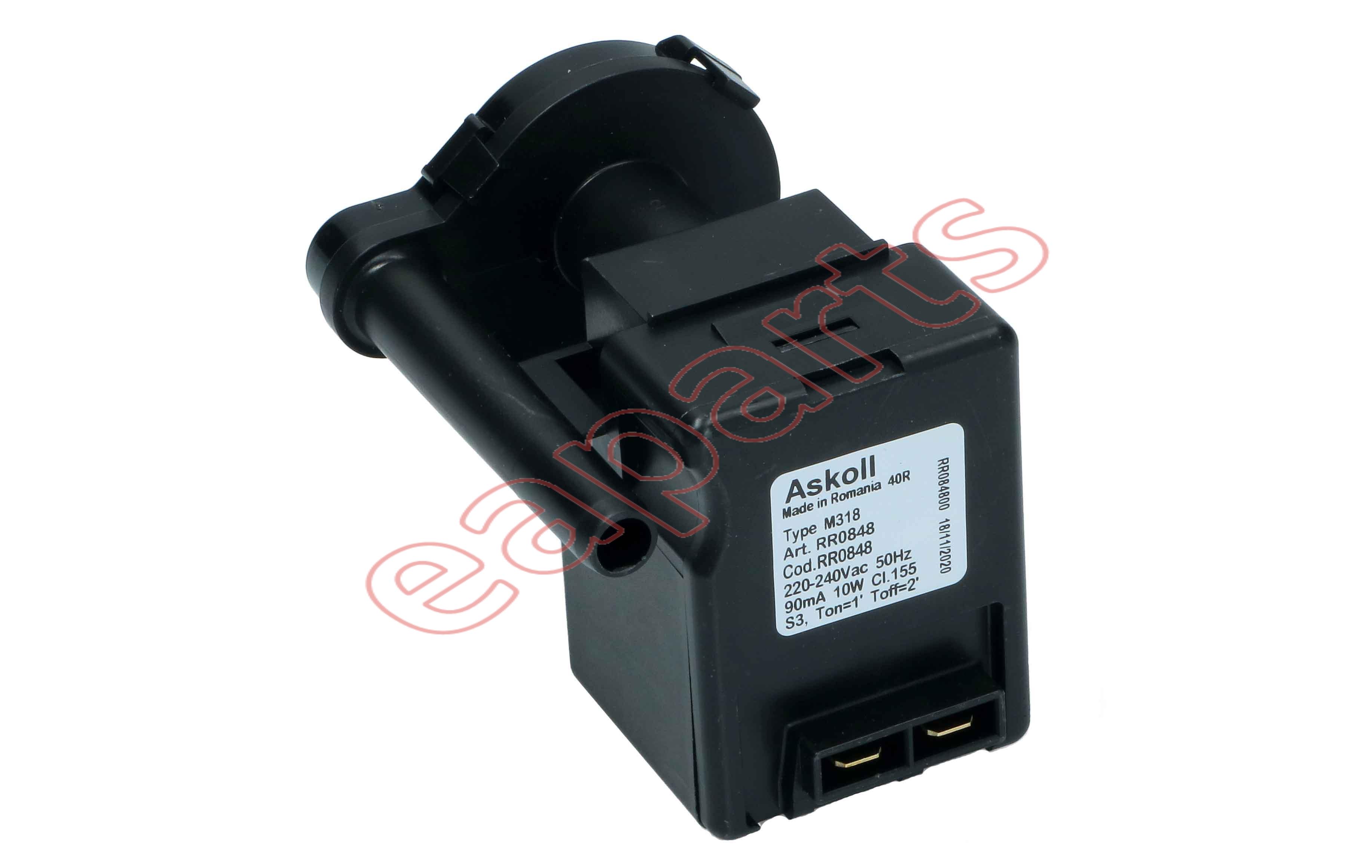 Αντλία 10W αποχέτευσης στεγνωτηρίου AEG / CANDY / SMEG ...