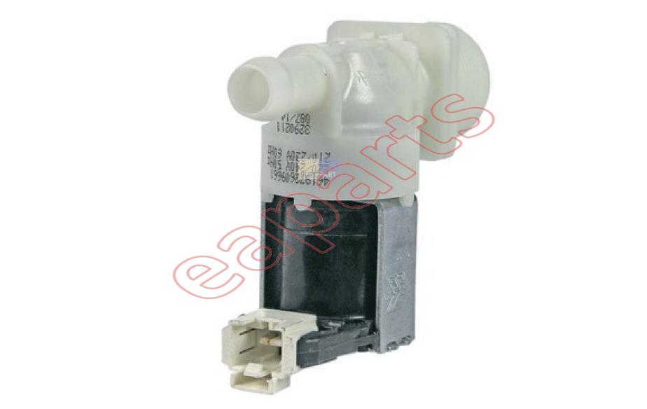 Βαλβίδα 220V, μονή, ευθεία, με φις, Φ12 εισαγωγής νερού πλυντηρίου ...