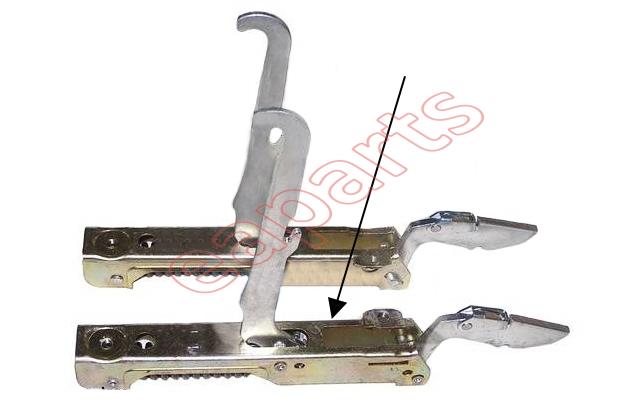 Μεντεσές δεξής πόρτας κουζίνας MIELE original