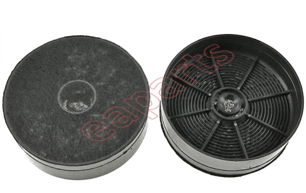 Φίλτρο άνθρακα σετ 2 τεμ. 4,2cm, 12,7cm απορροφητήρα ZANUSSI / FRANKE ...