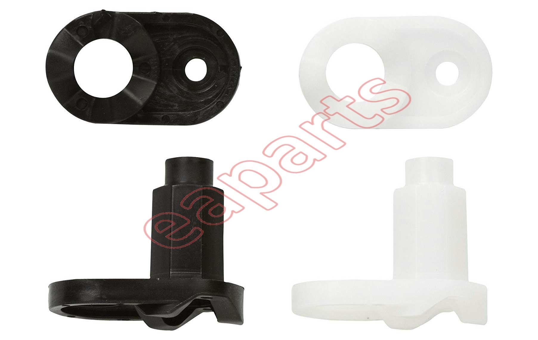 Υποδοχή φωλιά πλαστική σετ 4 τεμαχίων μεντεσέ ψυγείου WHIRLPOOL ...