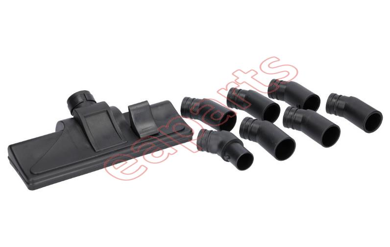 Πέλμα με ρόδες και αντάπτορες σκούπας Φ30-37mm ΓΕΝΙΚΗΣ ΧΡΗΣΗΣ