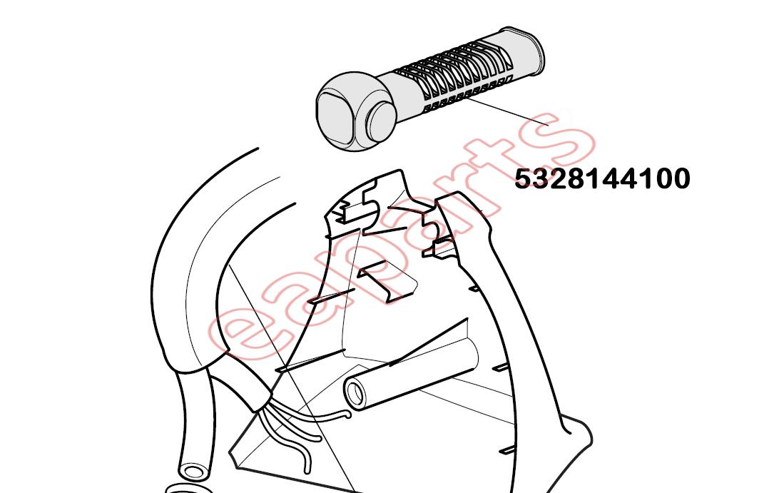 Οδηγός καλωδίου στο σίδερο ατμοσυστήματος STIRELLA original