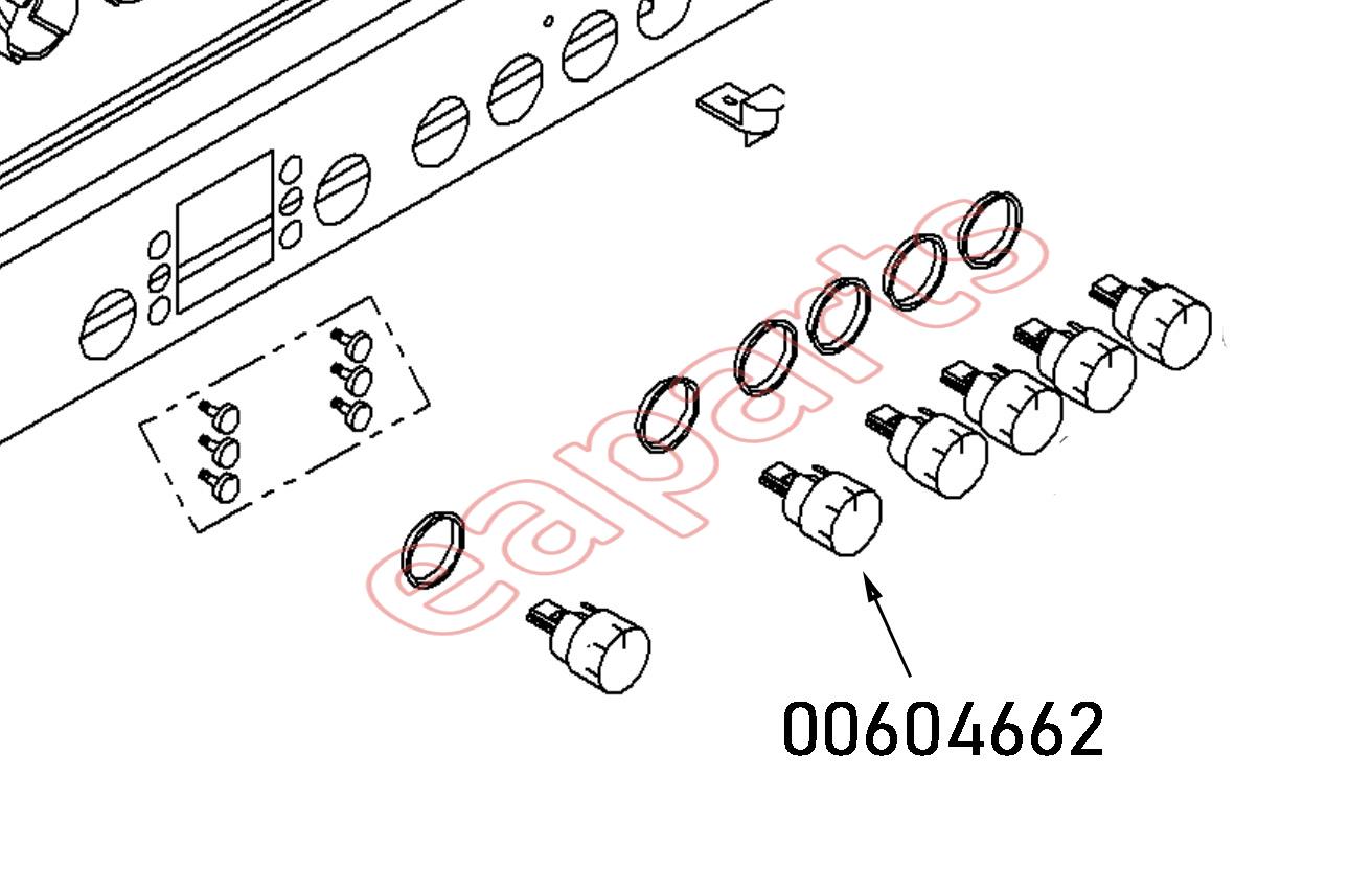 Κουμπί επιλογής φούρνου κουζίνας BOSCH original