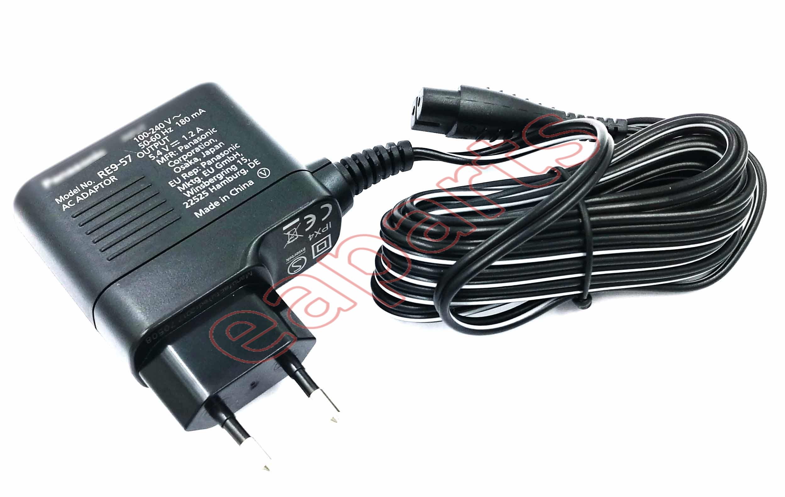 Φορτιστής 2,4V, DC, κουρευτικής μηχανής PANASONIC original