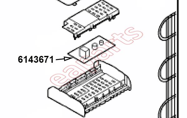 Πλακέτα ψυγείου LIEBHERR original